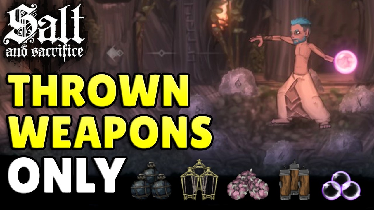 Can You Beat Salt & Sacrifice With ONLY Thrown Weapons? - YouTube