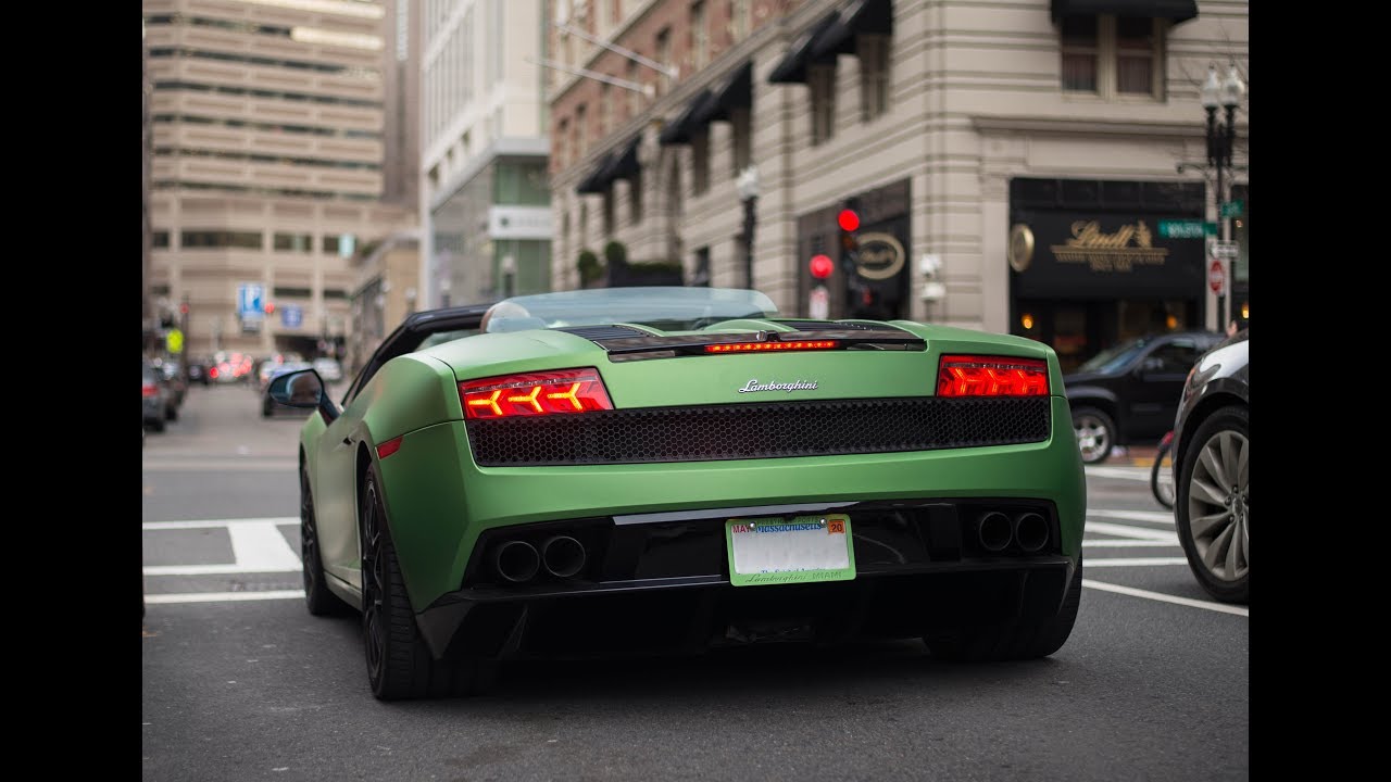 Supercars in Boston 2019 Vol.1 - 4x Ferrari and more! - YouTube