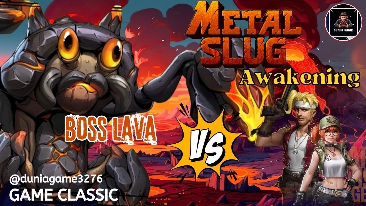 METAL SLUG AWAKENING - MARCO FIO VS BOSS LAVA - YouTube