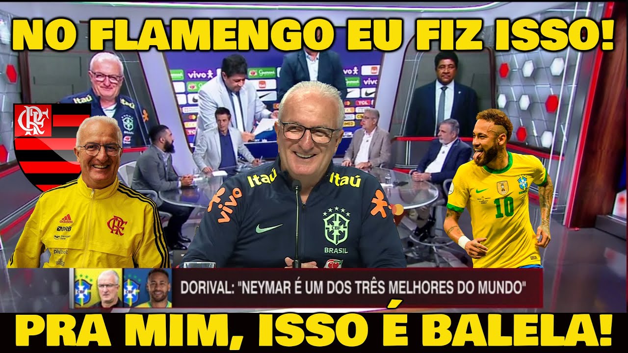 🎤 IMPRENSA REPERCUTE ENTREVISTA DE DORIVAL JÚNIOR NA SELEÇÃO BRASILEIRA ...
