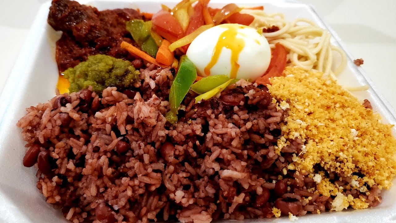 How to prepare authentic Ghana wakye.(RICE AND BEANS) - YouTube