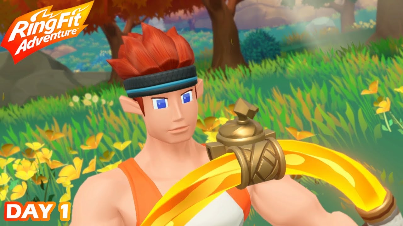 Let's Play Ring Fit Adventure - Day 1 - The Journey Begins - YouTube
