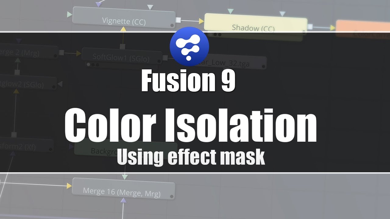 Color Correction using effect mask in fusion - YouTube