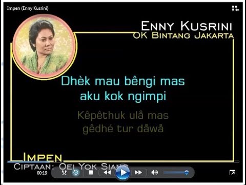 IMPEN - Enny Kusrini (Album Kroncong Langgam Jawa) - YouTube