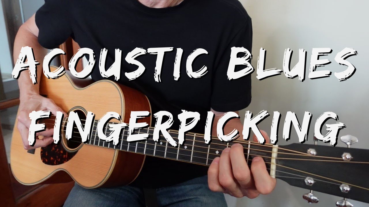 Delta Blues Style Acoustic Guitar | Easy Finger Picking Techniques ...