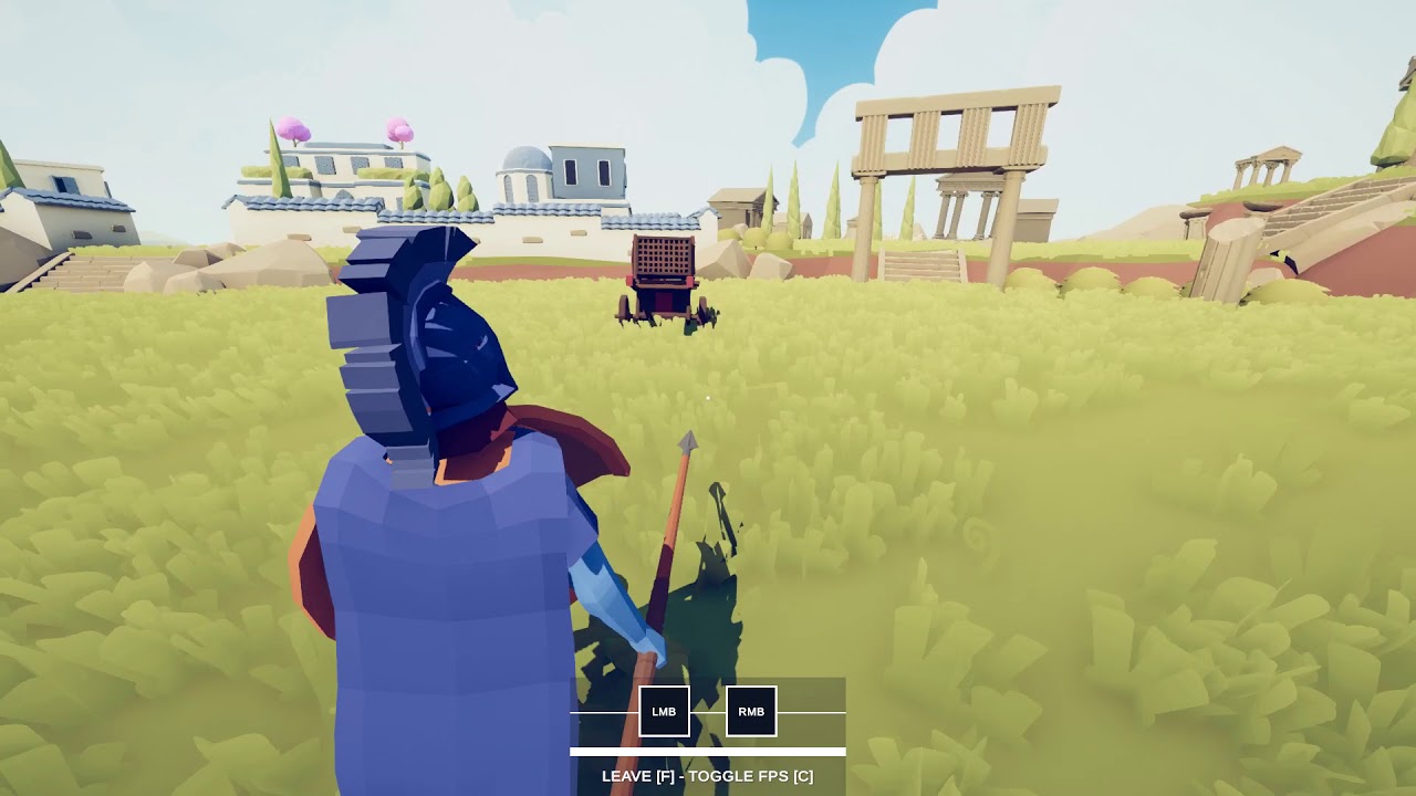 Totally Accurate Battle Simulator - Hoplite defeated Hwacha - YouTube