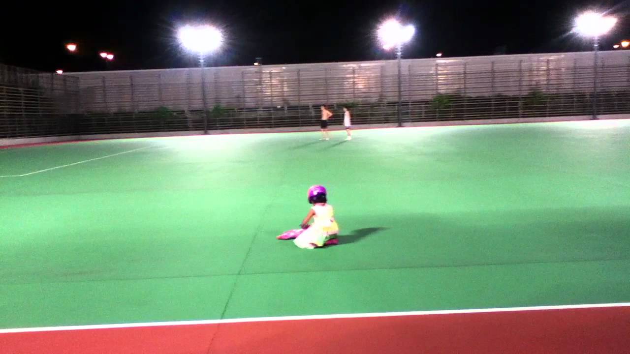 Trisha roller skating-2 - YouTube