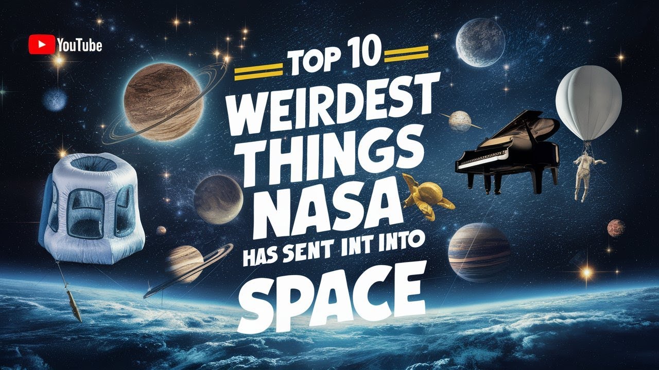 Top 10 Weirdest Things NASA Has Sent Into Space - YouTube