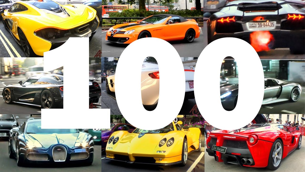My TOP 100 supercar spots in London! - YouTube
