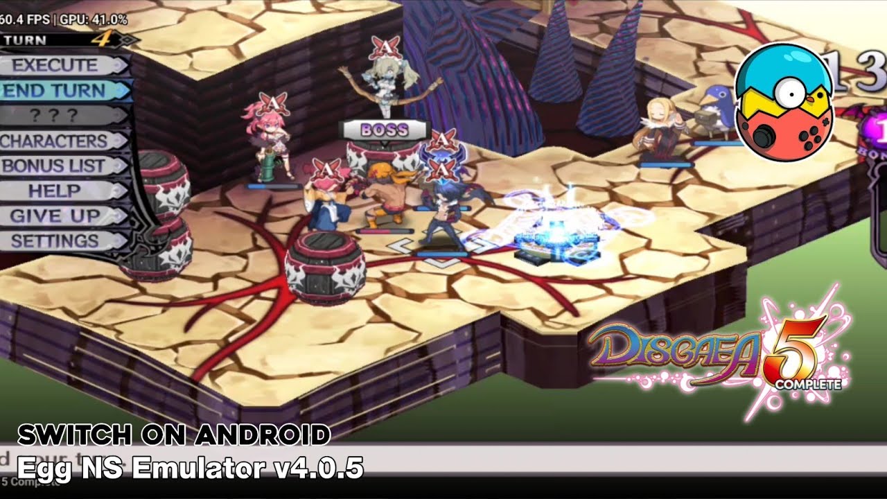 Disgaea 5 Complete (Switch) Android Gameplay | Egg NS Emulator v4.0.5 ...