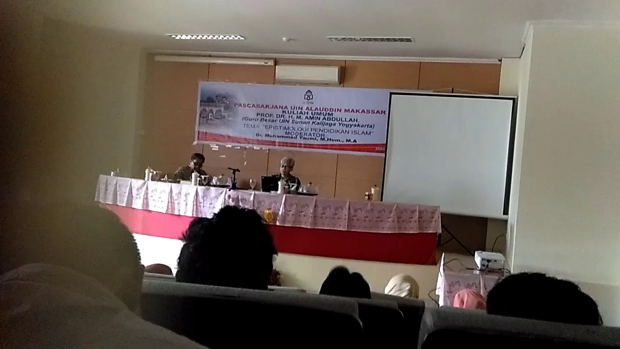Belajar di kampus PERADABAN bersama guru kami Prof. Dr. H. M. Amin ...