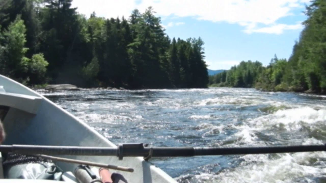 Running the East Outlet Sluice in a Drift Boat - YouTube