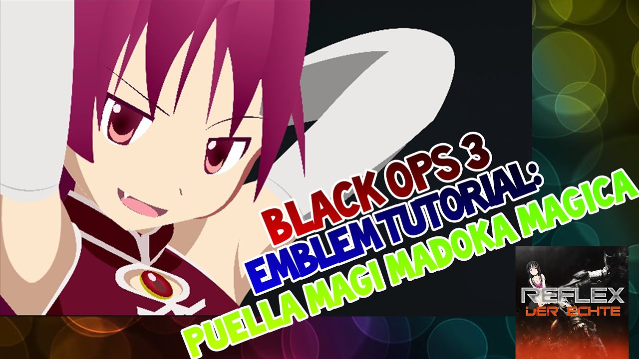 【CoD: BO3】 - Emblem Tutorial #03:【Puella Magi Madoka Magica: Kyouko ...