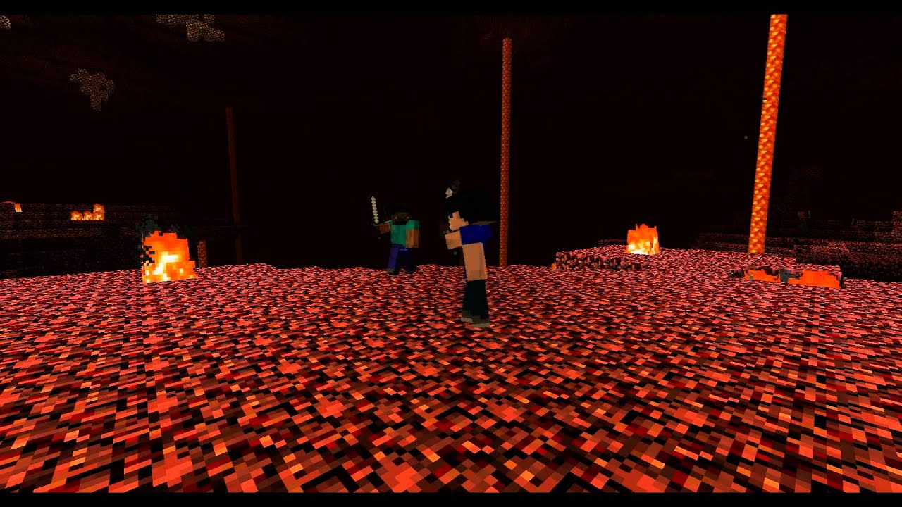 The Problem With Fight Scenes in Minecraft Machinimas - YouTube