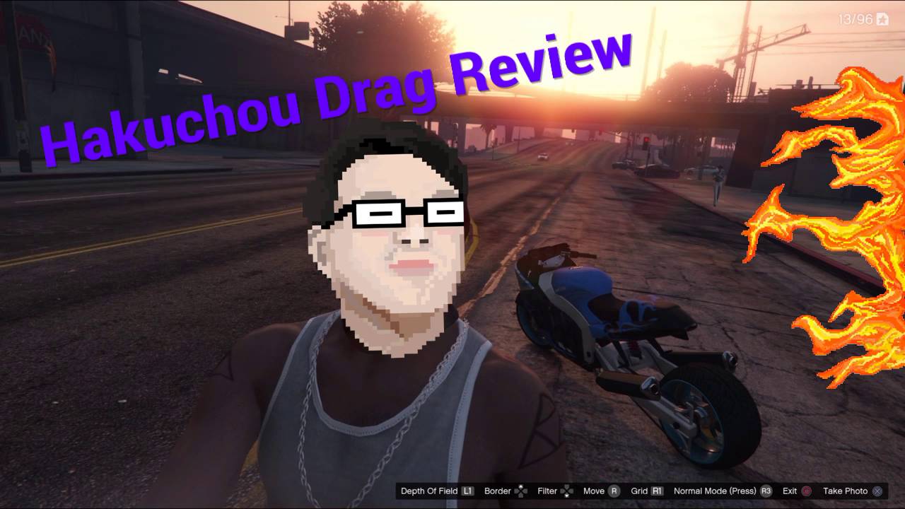 Gta 5 Hakuchou Drag Bike review - YouTube