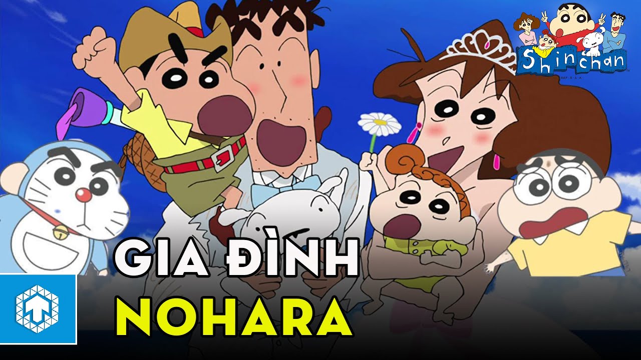 Chào Mừng Tới Gia Đình NOHARA | Crayon Shin-chan | Ten Anime - YouTube
