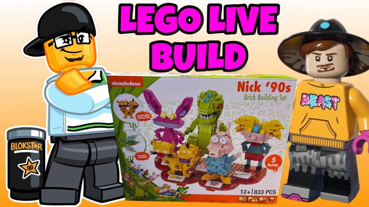 PART 2 NICKELODEON 90s BUILD BRICKCRAFT - YouTube