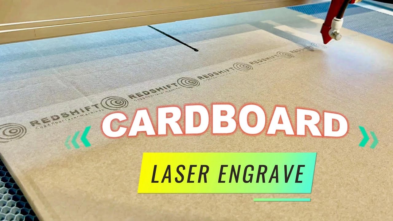 Branding on Cardboard Packaging with CO2 Laser Engraver | RedShift ...