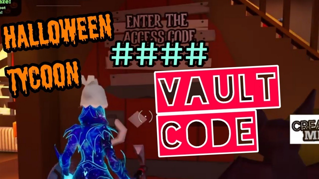 Fortnite - Halloween Tycoon VAULT CODE - YouTube
