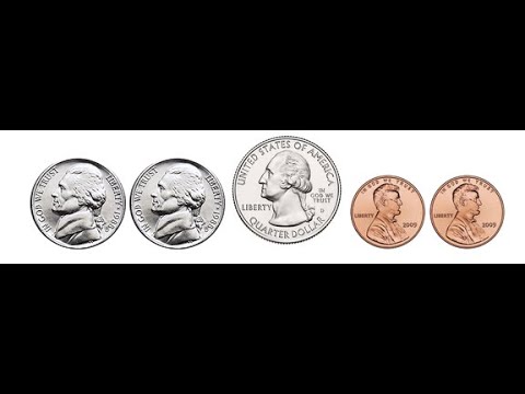 Identifying & Counting Coins (Quarters, Dimes, Nickels, & Pennies ...