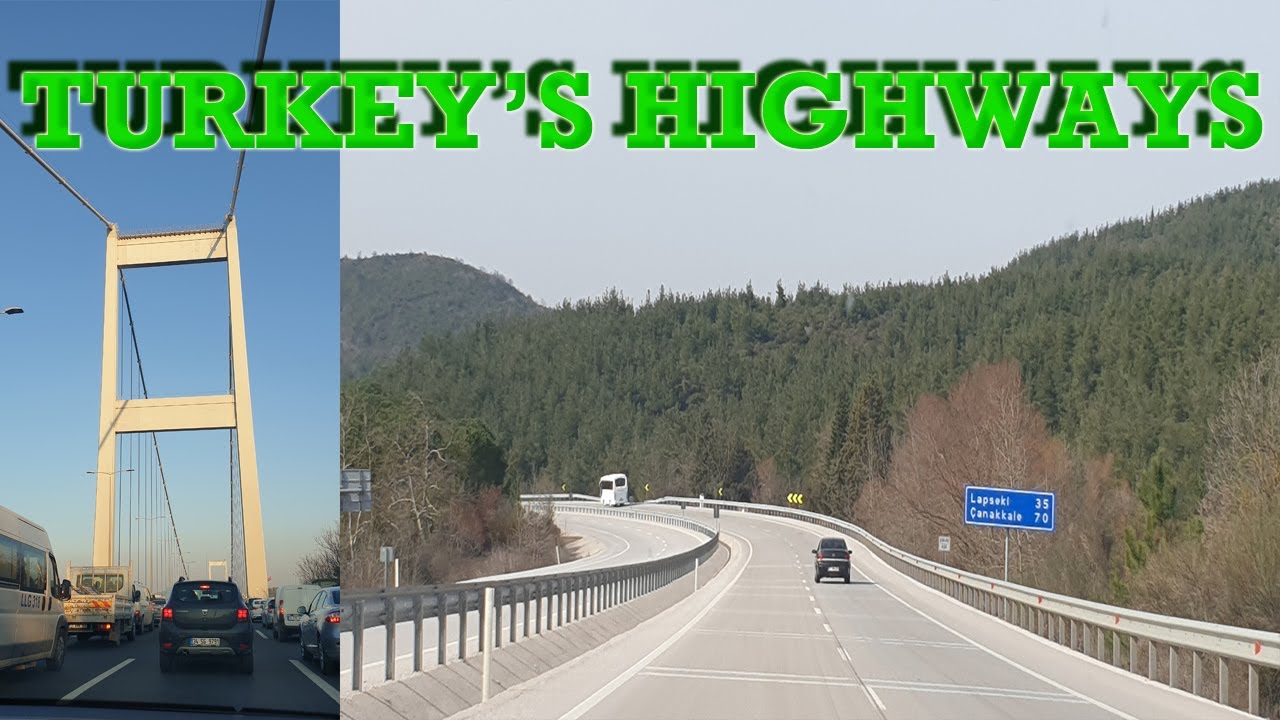 How does Turkey's highways look like? - YouTube