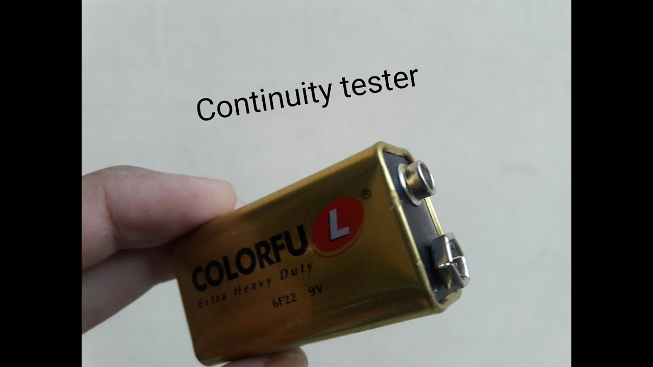 How to make a continuity tester at home (diy) - YouTube