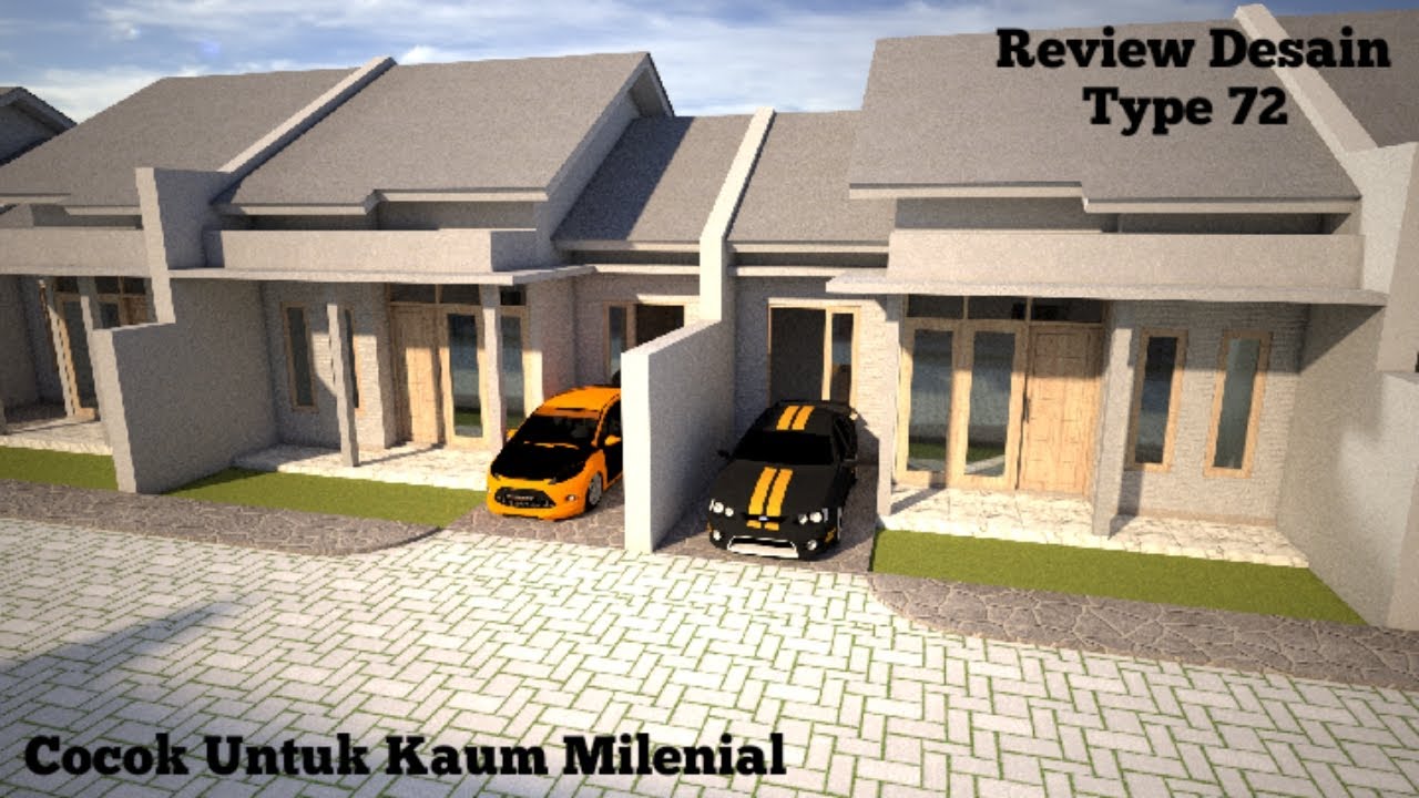 Desain Rumah type 42 - YouTube