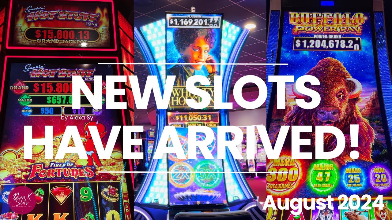 ⭐️NEW SLOTS ⭐️ Have Arrived At Coushatta 🔥| AUGUST 2024 - YouTube