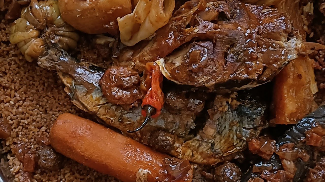Thieboudienne /Thieboudienne Senegal /Thieboudienne bou khonk/Riz au ...