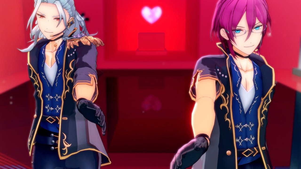 【MMDあんスタ】XOXO【Adam】2人用カメラDL - YouTube