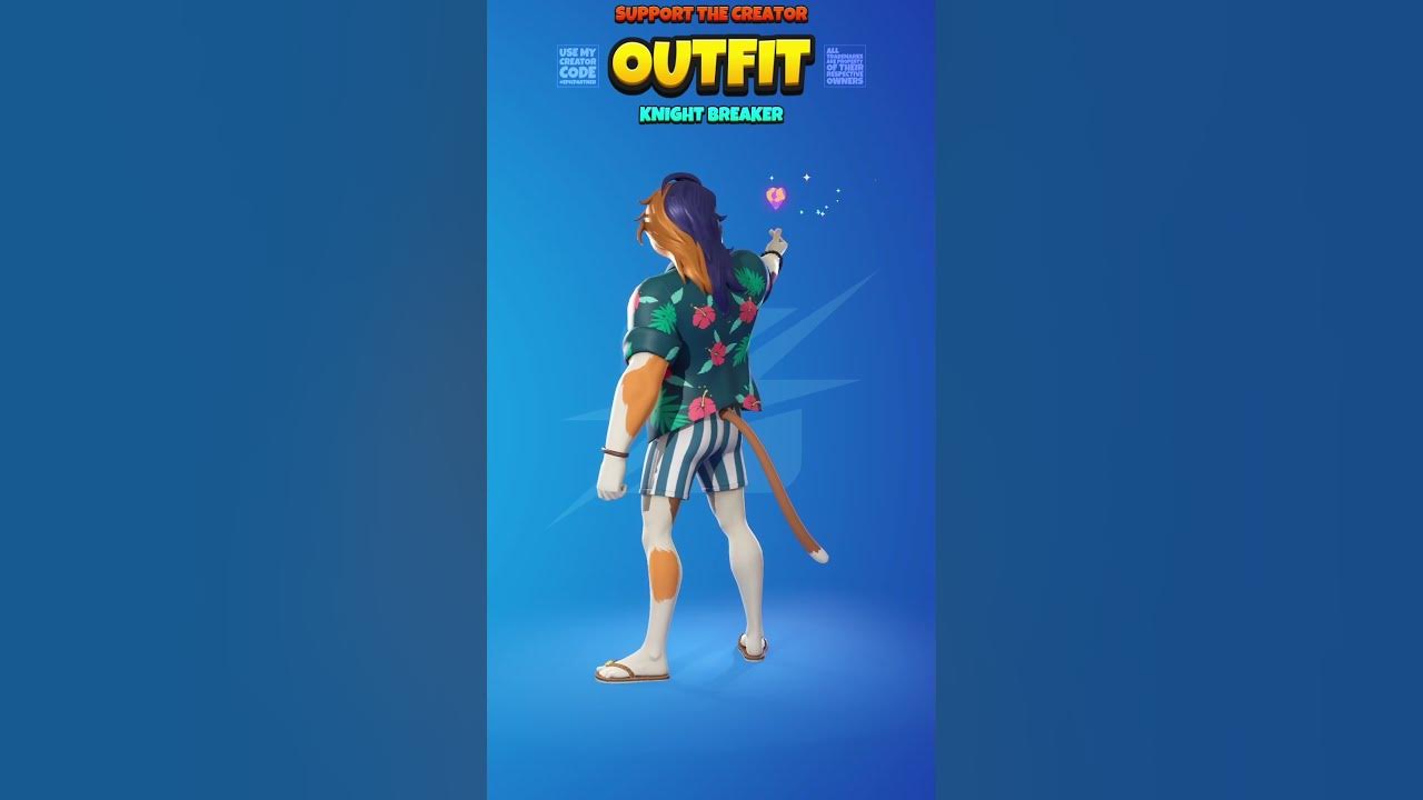 Purradise Meowscles • Fortnite Outfit • Kbfngg Youtube