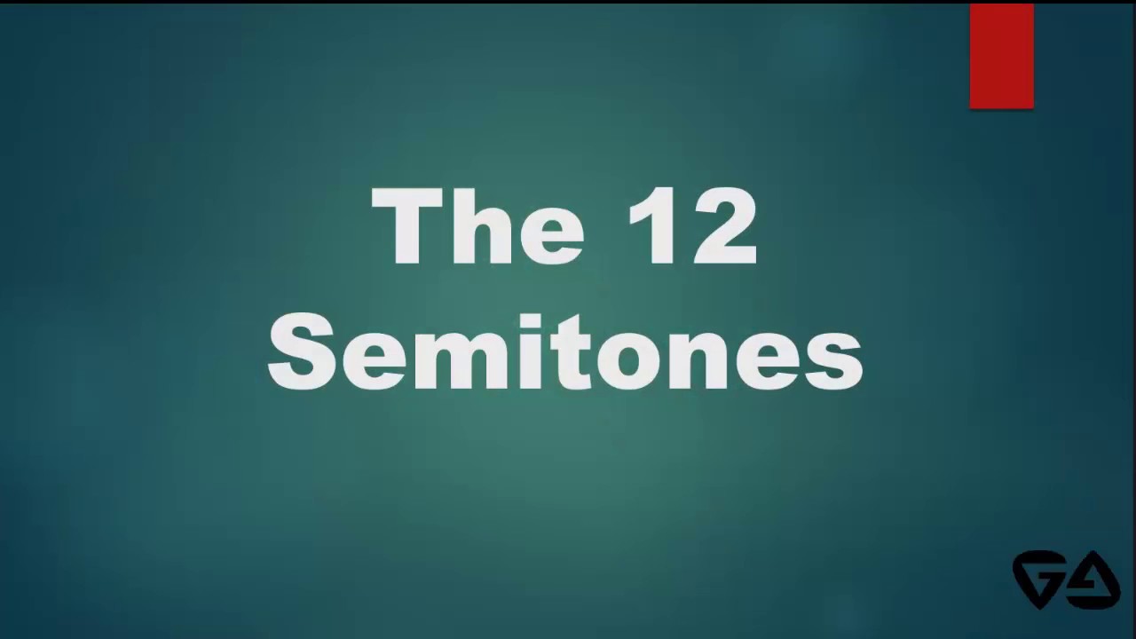 Music Theory : The 12 Semitones/12 Musical Notes of the Western Music ...