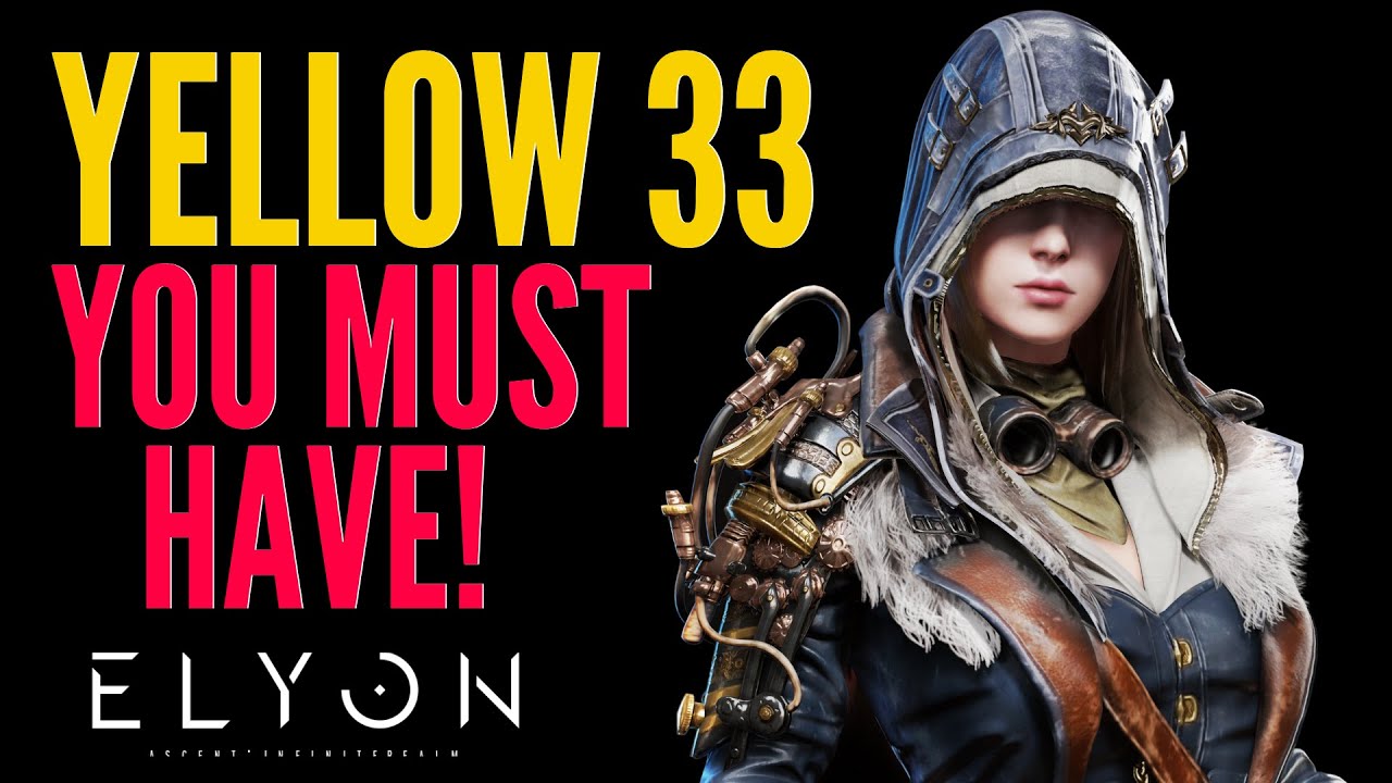 YELLOW 33 You Must Have! ELYON Classes Beginners Guide! (NEW MMORPG PC ...