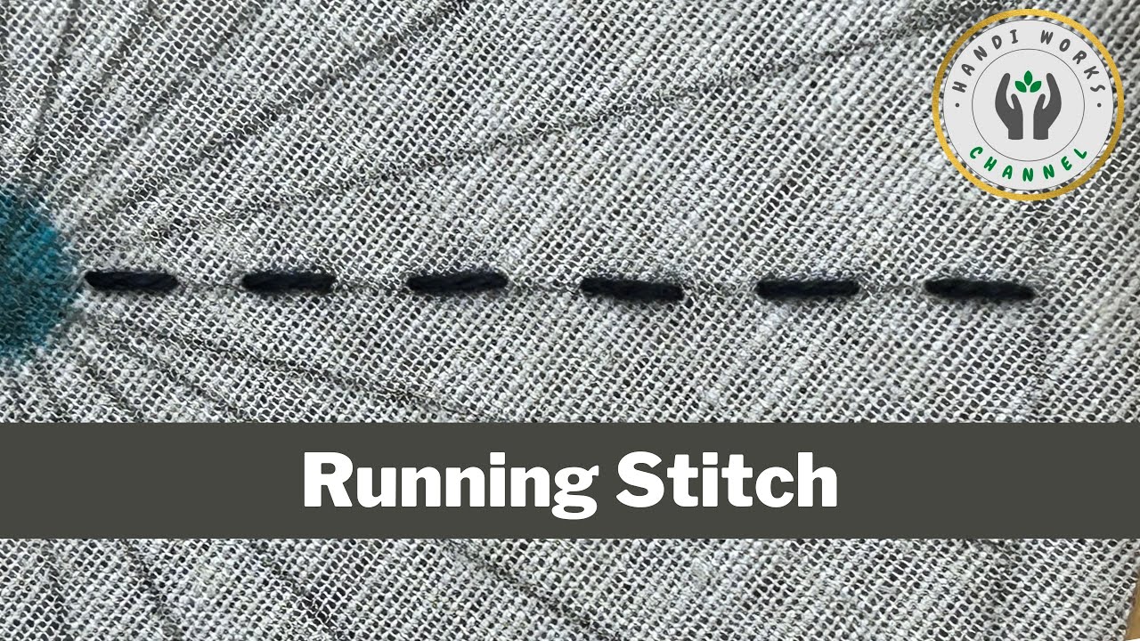 Running Stitch - YouTube