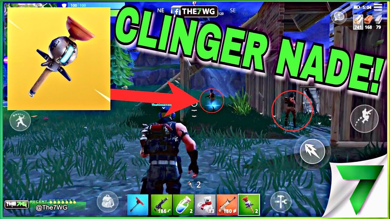 THE CLINGER NADE IS AWESOME! FORTNITE FRIDAY Ep 1. | FORTNITE MOBILE ...