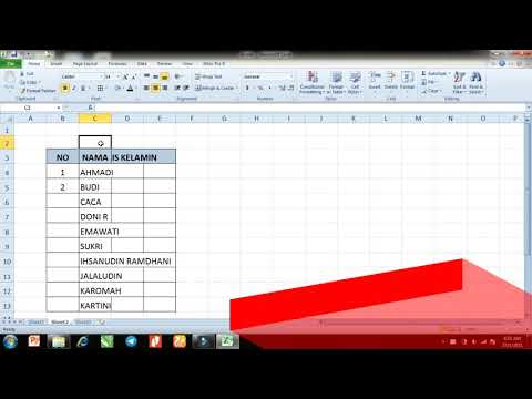 Fungsi Double click Excel - dobel klik