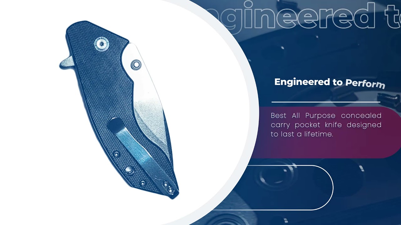 Alien Knives Midi DX2 - Folding Knife Promotional Video - YouTube