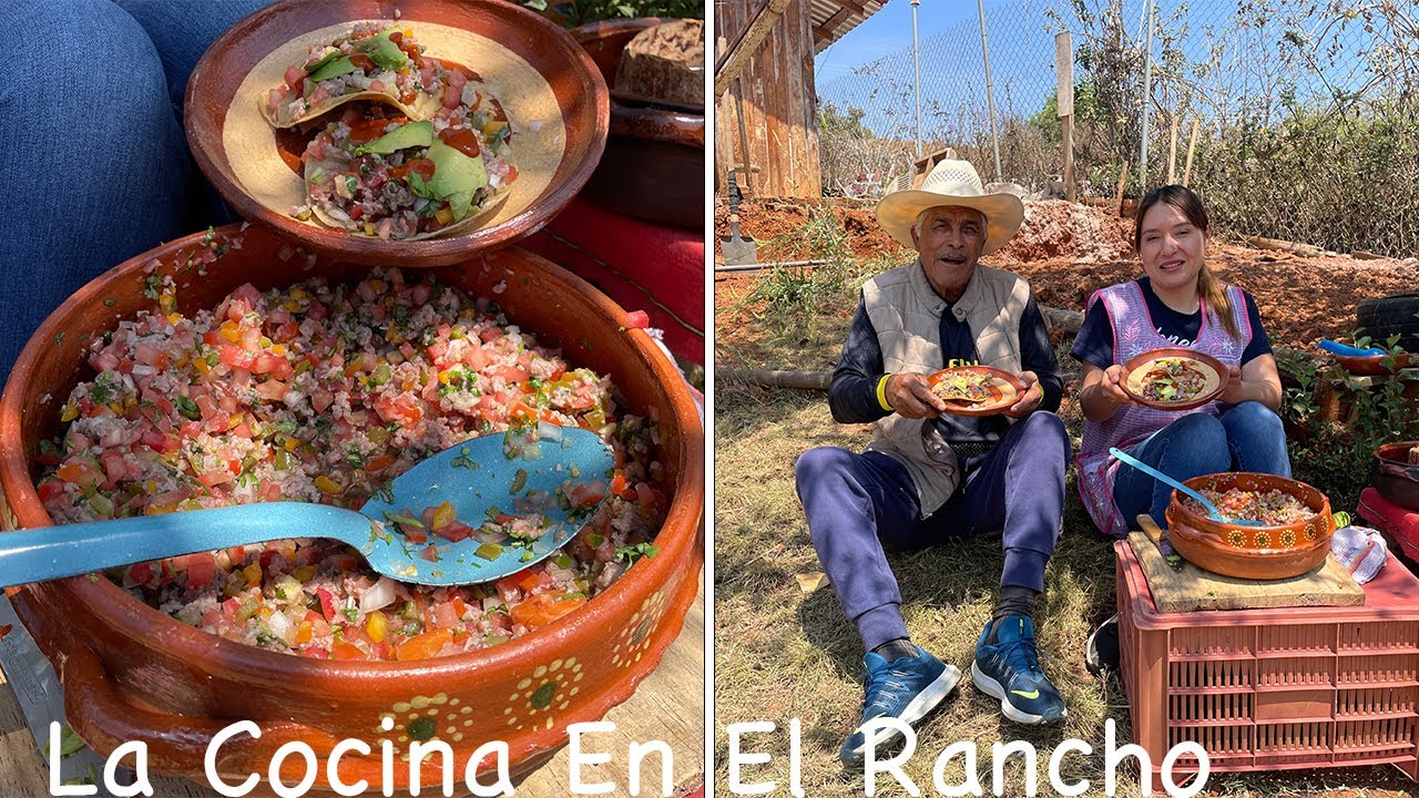 Le Hago Carne Apache A Papá La Cocina En El Rancho - YouTube