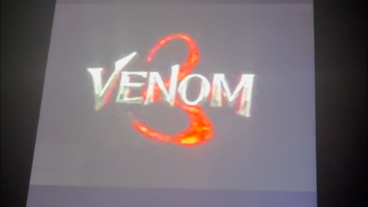 The official logo for Venom 3 has been revealed Releasing in theaters ...