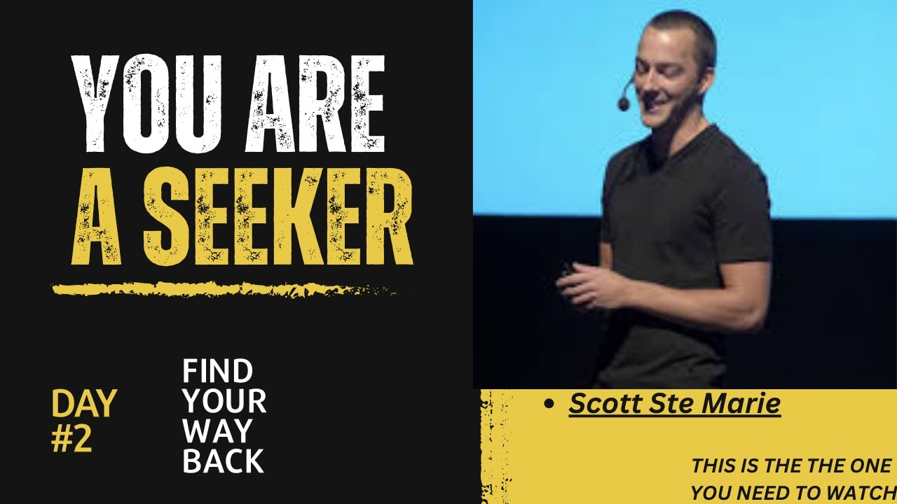 If You're Feeling Lost It's Actually GOOD! BY Scott Ste Marie - YouTube