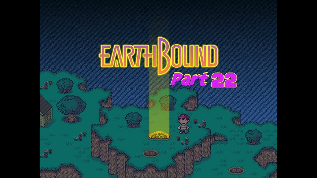 Earthbound: Part 22 - Mall Alien b0ss & Entering "Moonside" - YouTube