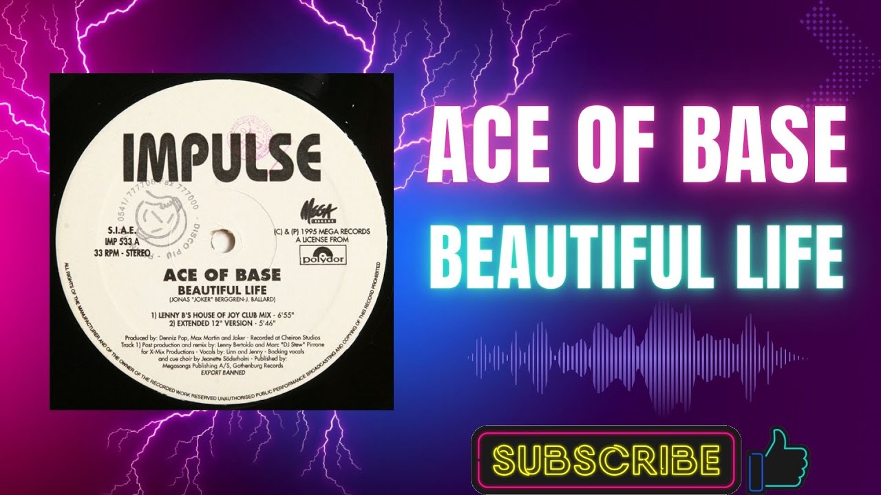 Ace Of Base – Beautiful Life (Extended 12" Version) (A2) (1995) - YouTube