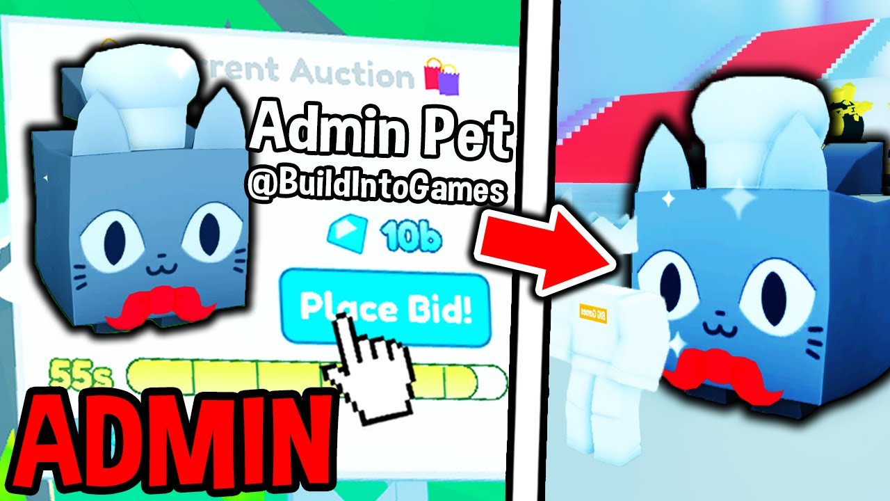 SECRET ADMIN HUGE CHEF CAT in Pet Simulator X.. - YouTube