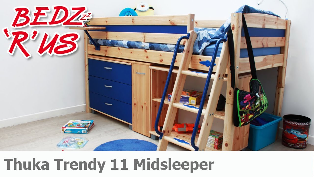 Thuka Trendy 11 Midsleeper - BedzRus - YouTube