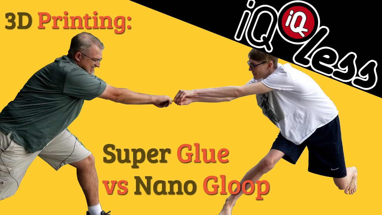 3D Printing: Super Glue Vs Nano Gloop - YouTube