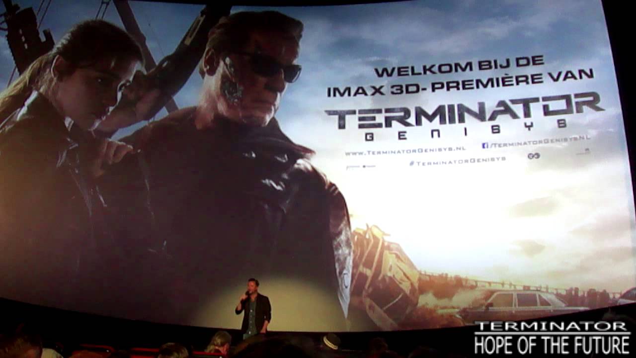 Terminator Genisys Dutch premiere opening speech by Dennis Weening ...