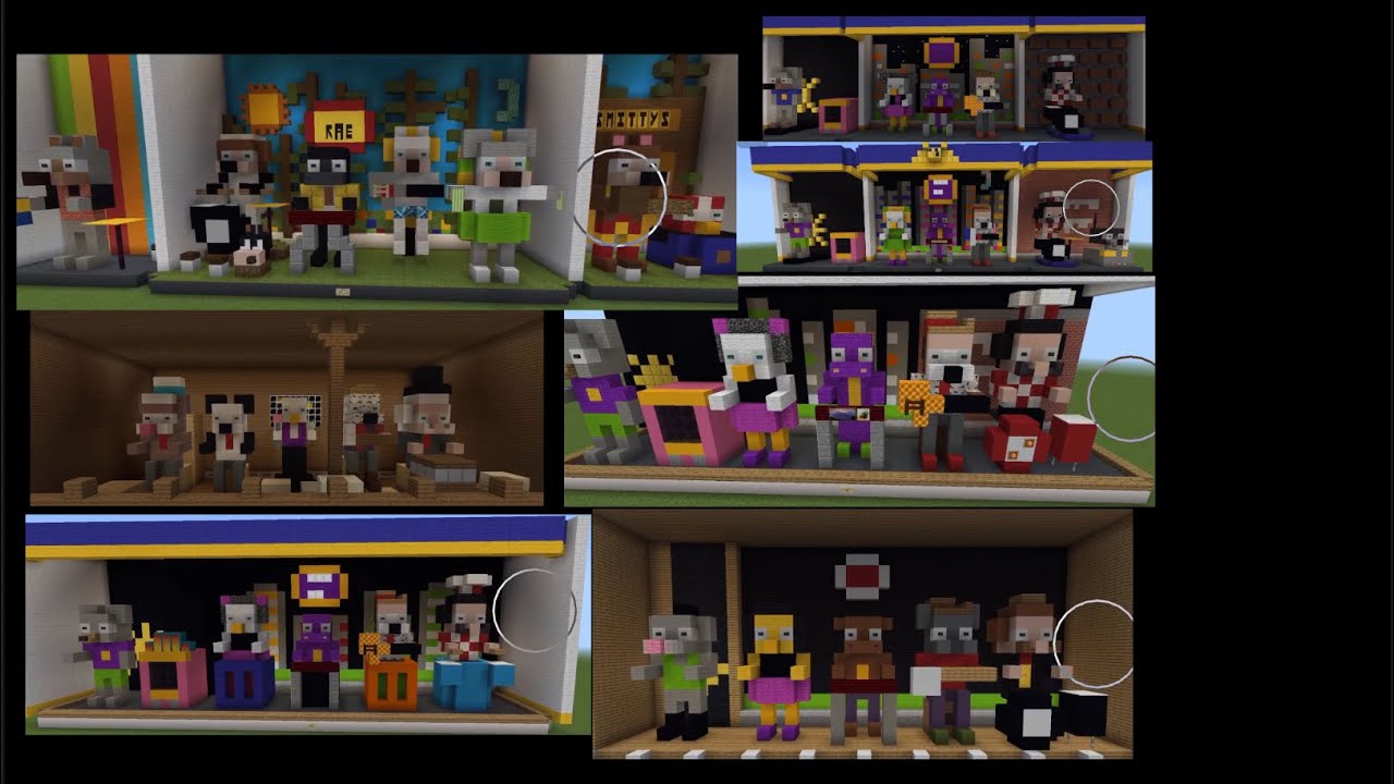 Chuck E Cheese stages | Minecraft - YouTube