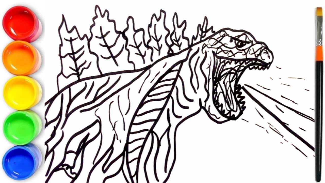 How to draw Shin Godzilla Face | Shin Godzilla - YouTube