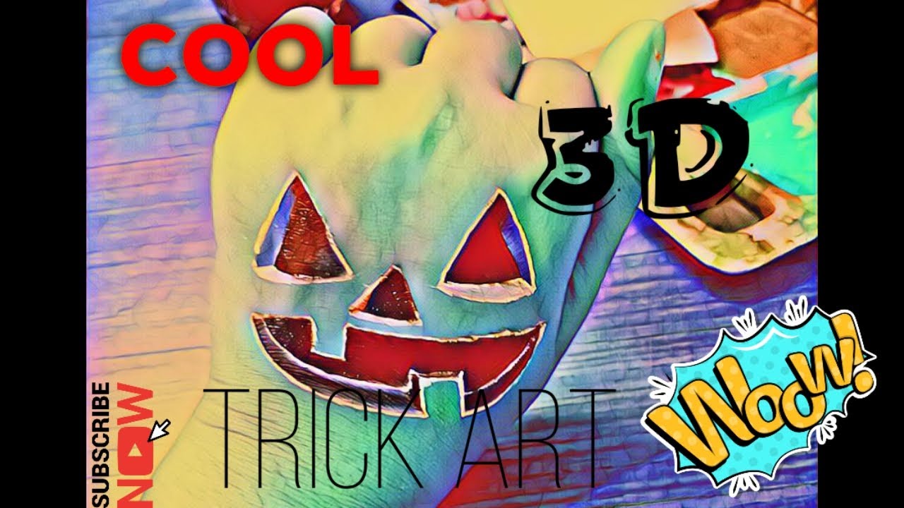 Cool 3D tricks Art on hand | illusions compilation - YouTube