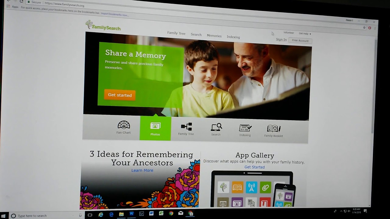 1 FamilySearch.org - Login - YouTube